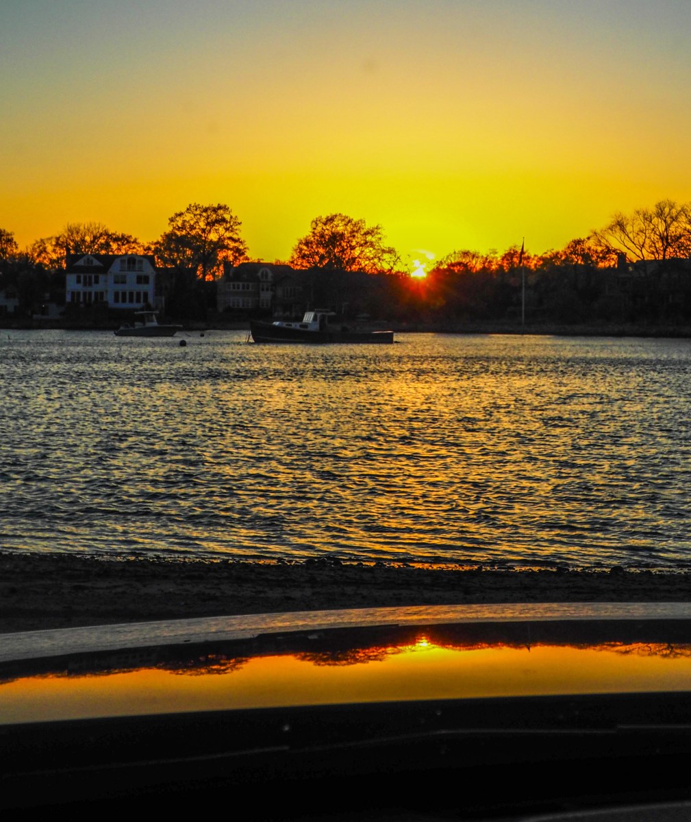 CT: Darien: Pear Tree Point (Sunset) – Pivot and Pause in New England